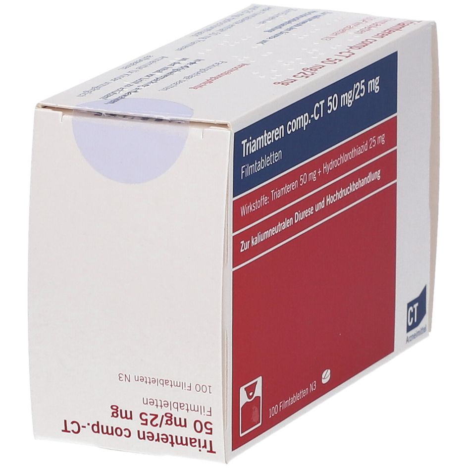 Triamteren comp.-CT 50 mg/25 mg 100 St - shop-apotheke.com