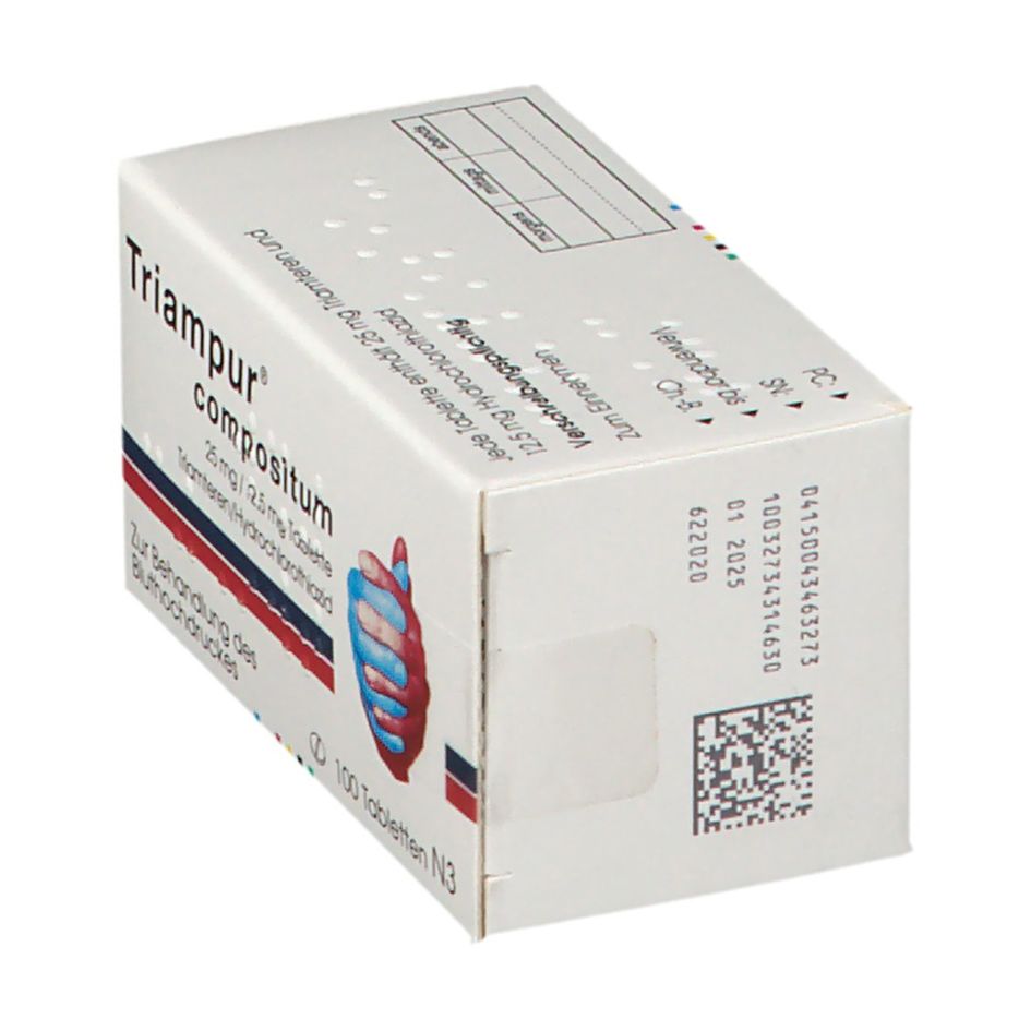 Triampur® compositum 25 mg/12,5 mg 100 St - shop-apotheke.com