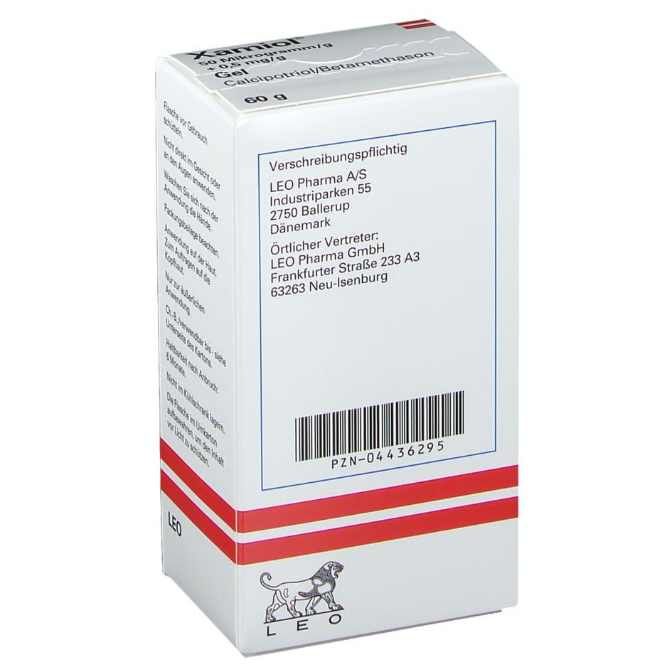 Xamiol® 50 Mikrogramm/g + 0,5 mg/g Gel 60 g - shop-apotheke.com