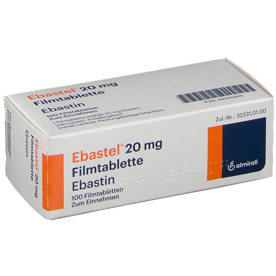 Ebastel® 20 mg 100 St - shop-apotheke.com