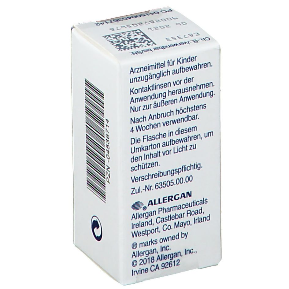 Combigan® 2 mg/ml + 5 mg/ml 5 ml - shop-apotheke.com