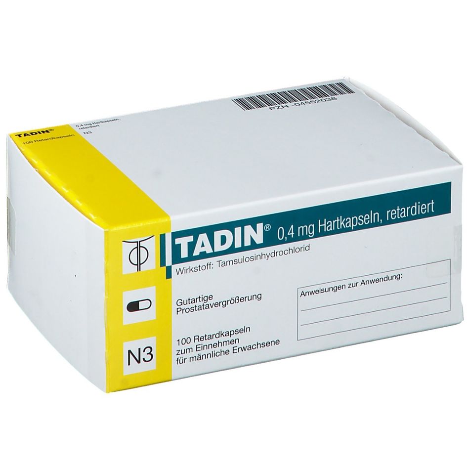 TADIN® 0,4 mg 100 St - shop-apotheke.com