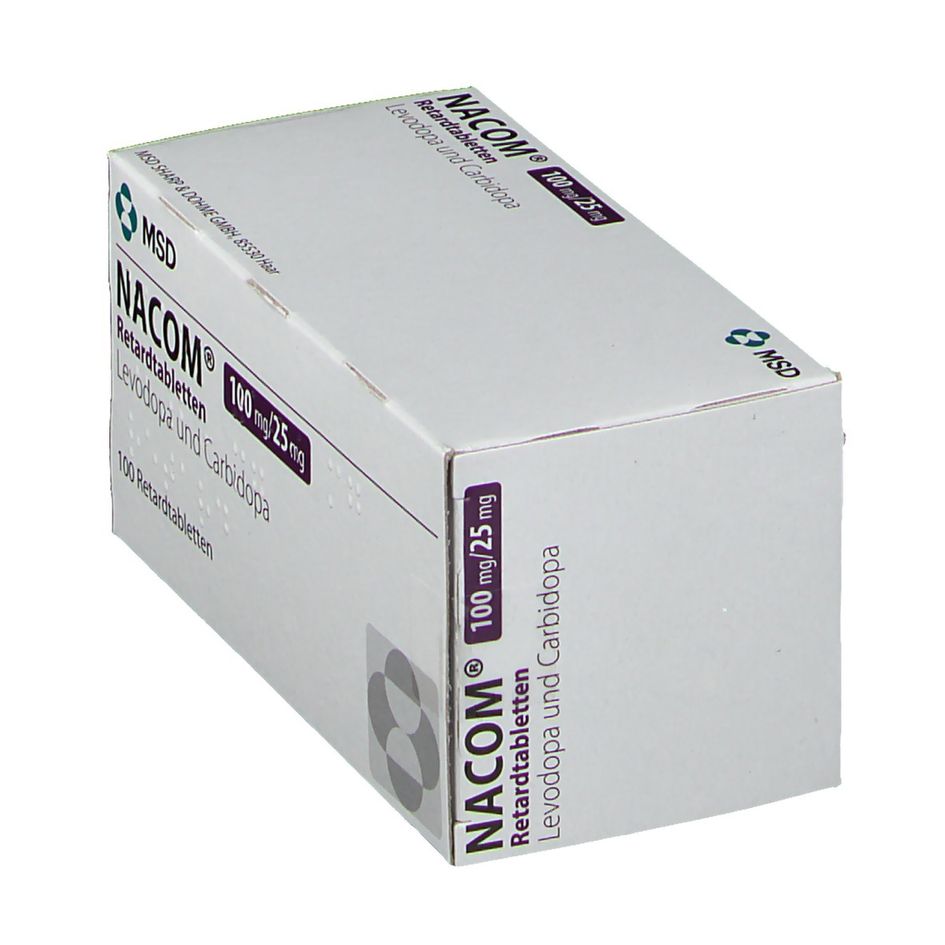 NACOM® 100 mg/25 mg 100 St - shop-apotheke.com