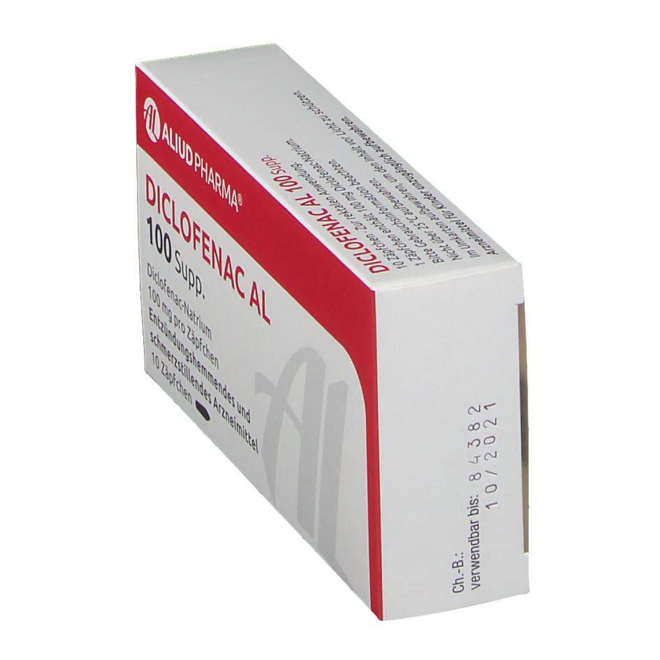 Diclofenac AL 100 Supp. 10 St - shop-apotheke.com
