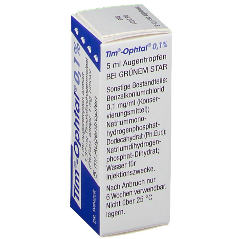 Tim®-Ophtal® 0,1 % 5 ml - shop-apotheke.com