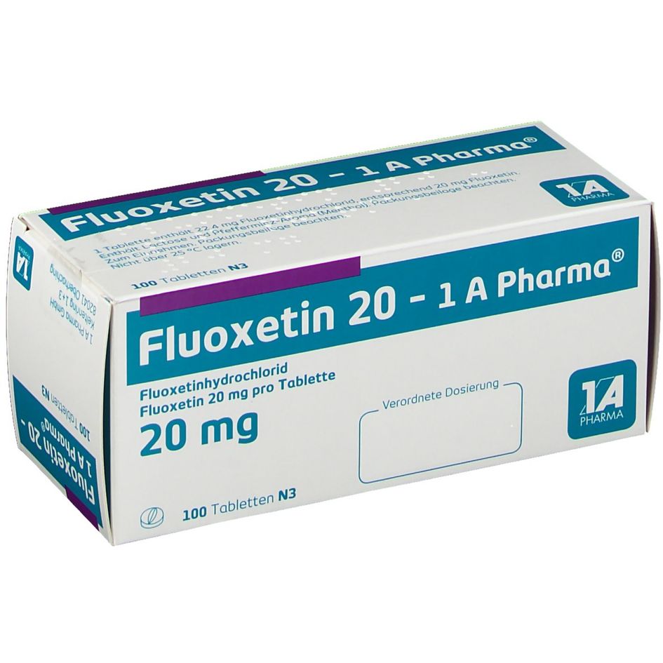 Fluoxetin 20 - 1 A Pharma® 100 St - shop-apotheke.com