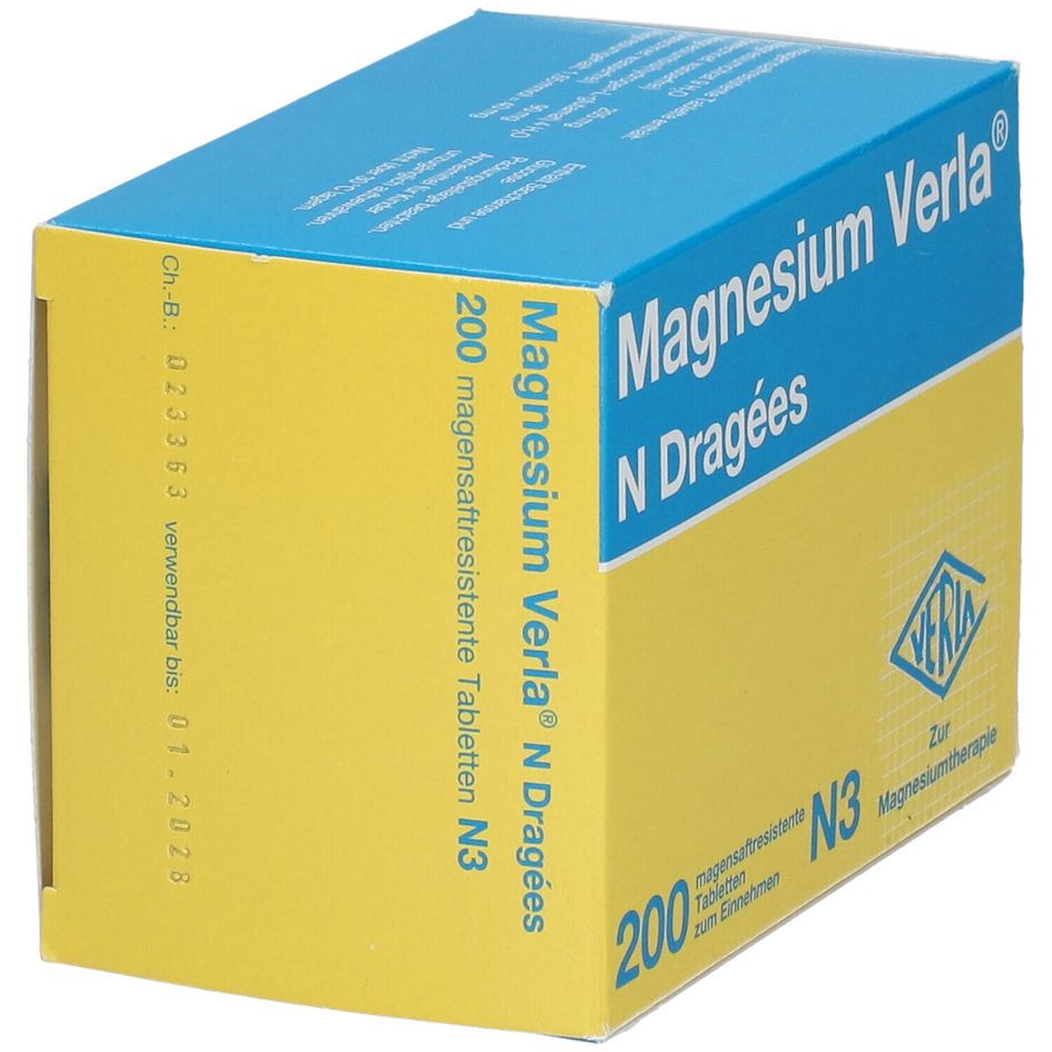 Magnesium Verla® N Dragées 200 St - shop-apotheke.com