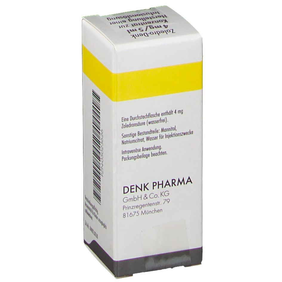 Zoledro-Denk 4 mg/5 ml 1x5 ml - shop-apotheke.com