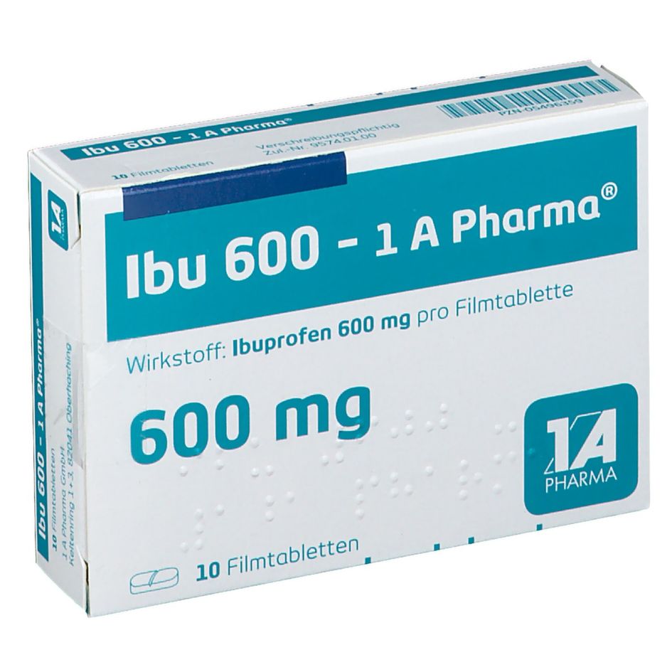 Ibu 600 - 1 A Pharma® 10 St - shop-apotheke.com