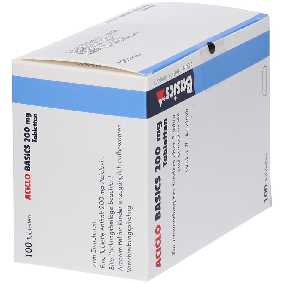 ACICLO BASICS 200 mg 100 St - shop-apotheke.com