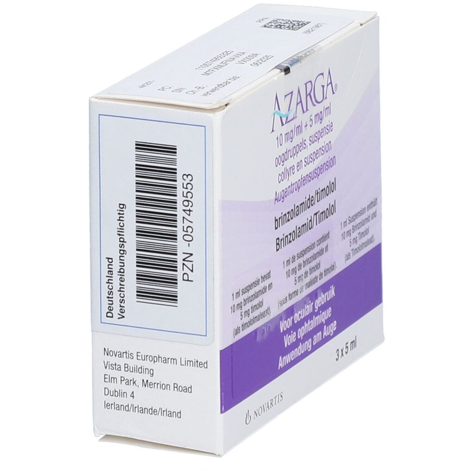 Azarga 10 mg/ml + 5 mg/ml 3x5 ml - shop-apotheke.com
