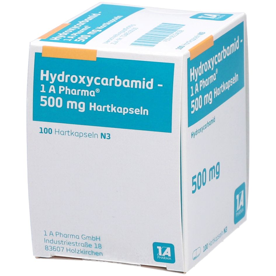 Hydroxycarbamid - 1 A Pharma® 500 mg 100 St - shop-apotheke.com