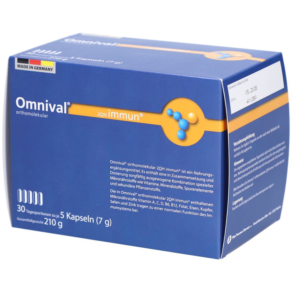 Omnival® orthomolekular 2OH immun® 150 St - shop-apotheke.com