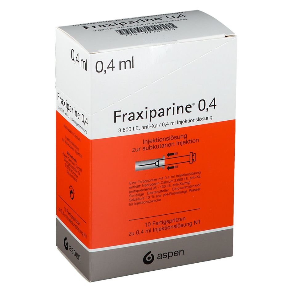 Fraxiparin® 0,4 ml 10x0,4 ml - shop-apotheke.com