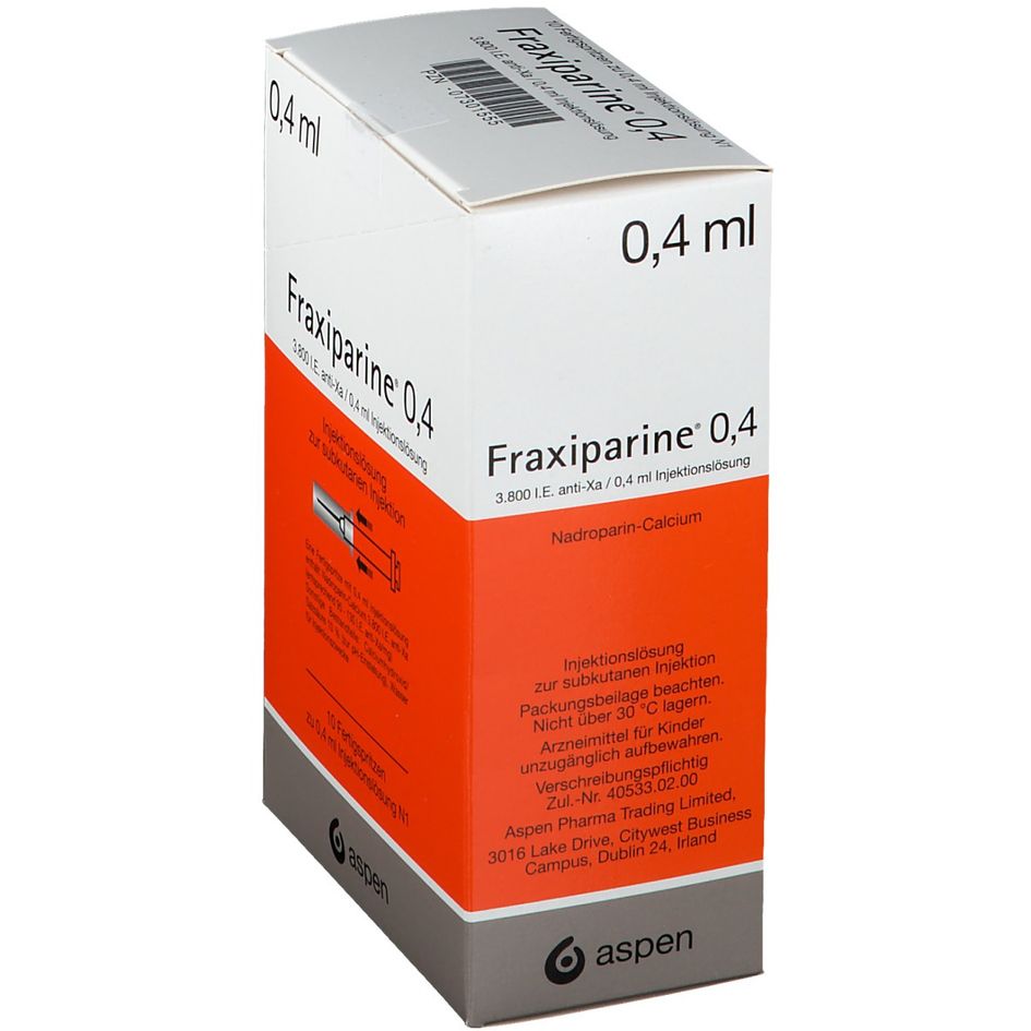Fraxiparin® 0,4 ml 10x0,4 ml - shop-apotheke.com