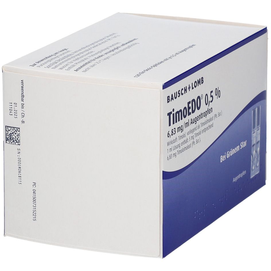 TimoEDO® 0,5% 120x0,5 ml - shop-apotheke.com