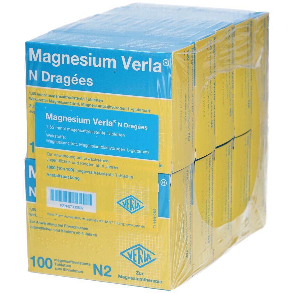 Magnesium Verla® N Dragées 10x100 St - shop-apotheke.com