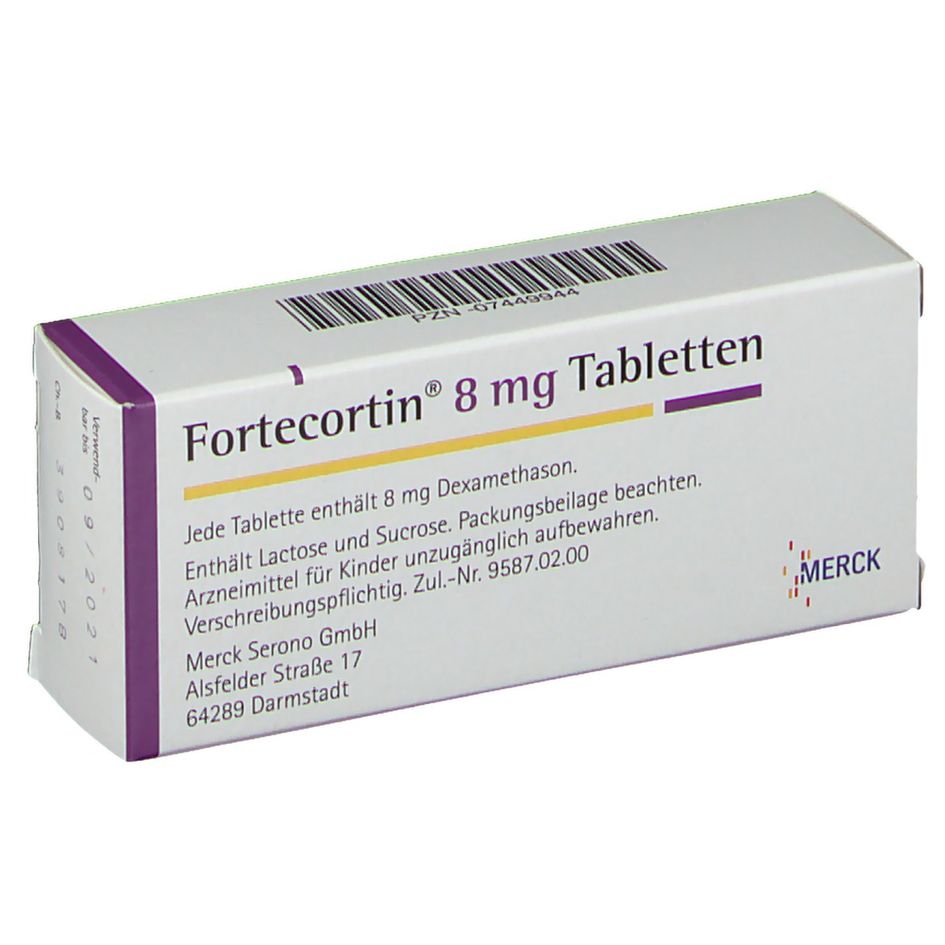 Fortecortin® 8 mg 20 St - shop-apotheke.com