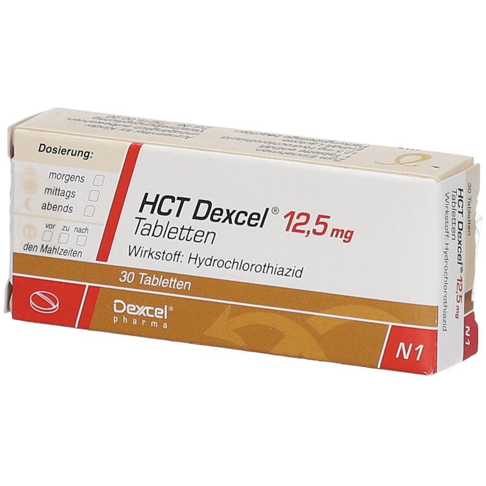 HCT Dexcel® 12,5 mg 30 St - shop-apotheke.com