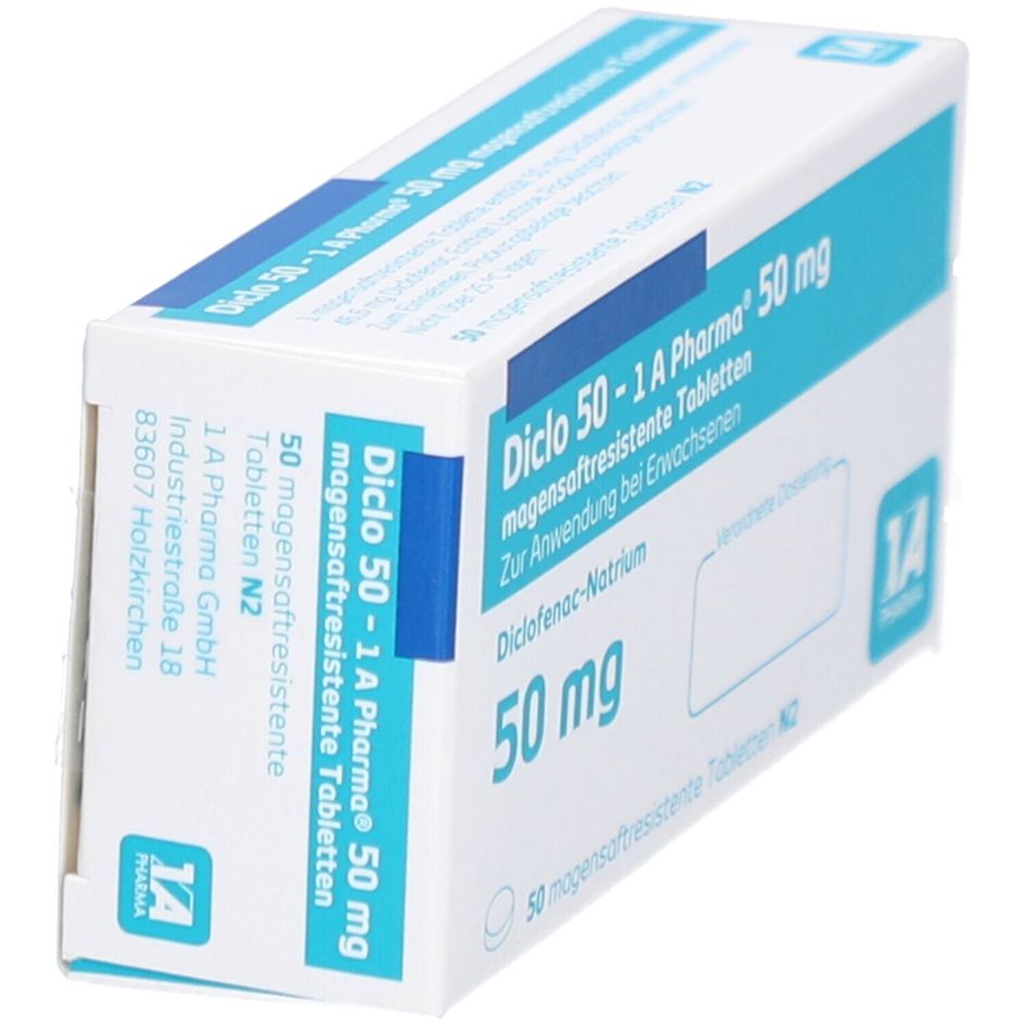 Diclo 50 - 1 A Pharma® 50 St - shop-apotheke.com