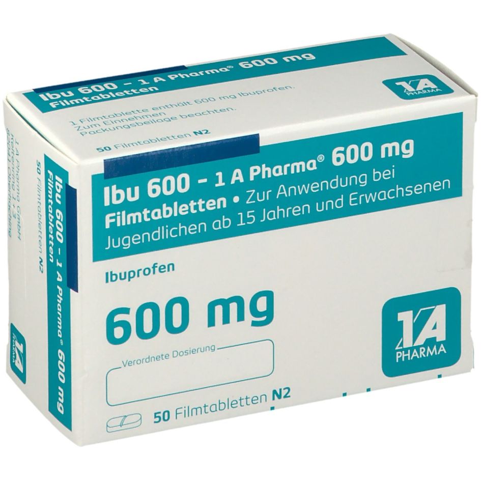 Ibu 600 - 1 A Pharma® 50 St - shop-apotheke.com