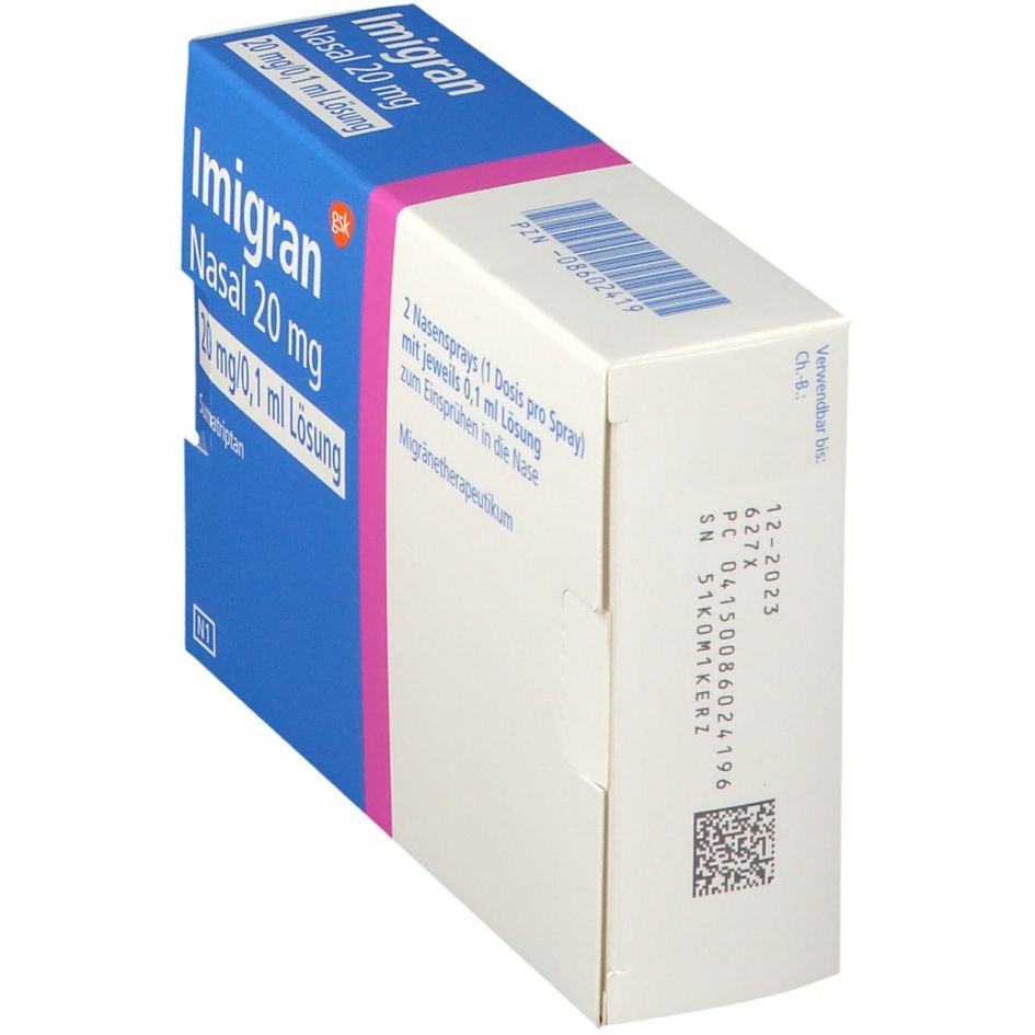 Imigran Nasal 20 mg 2 St - shop-apotheke.com