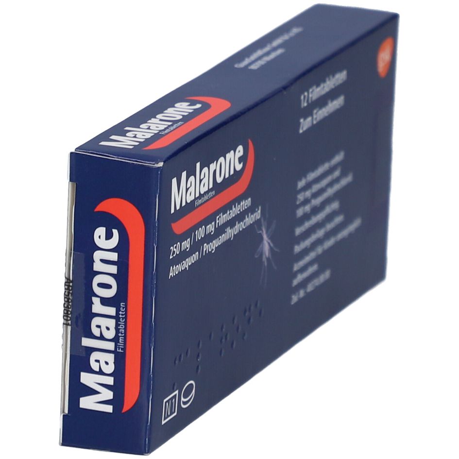 Malarone®250 mg/100 mg 12 St - shop-apotheke.com