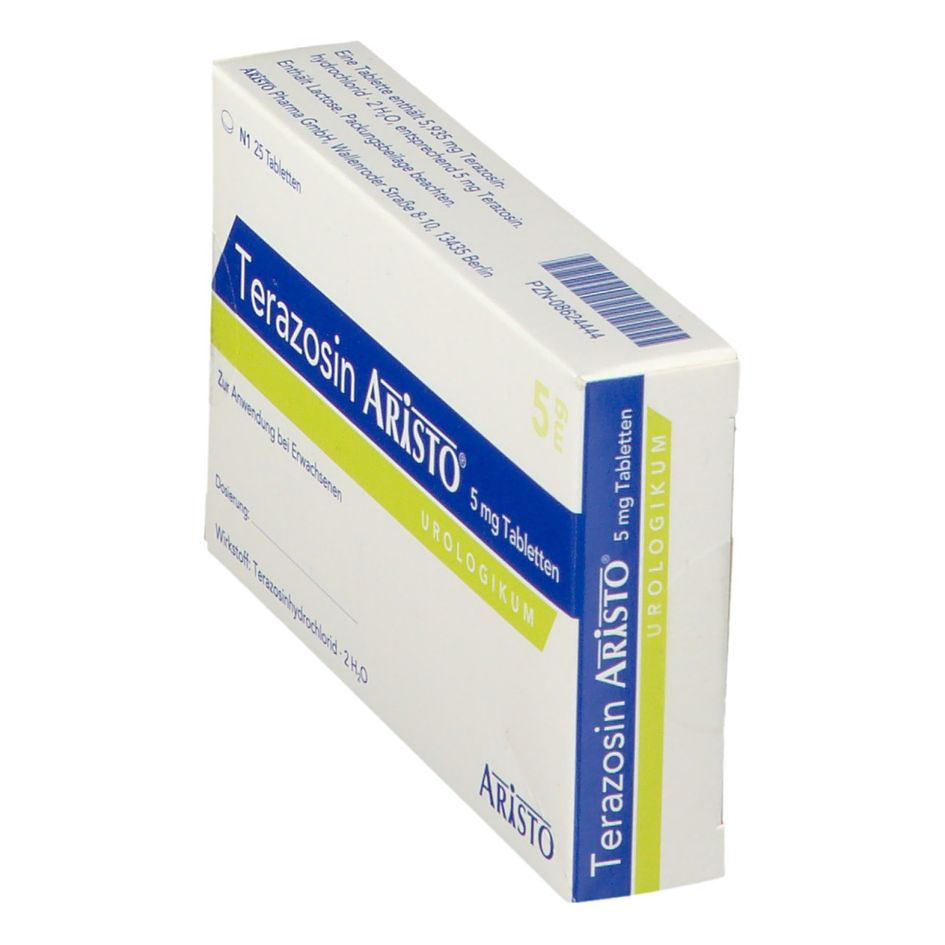 Terazosin Aristo® 5 mg 25 St - shop-apotheke.com