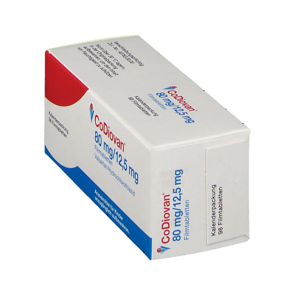 CoDiovan® 80 mg/12,5 mg 98 St - shop-apotheke.com