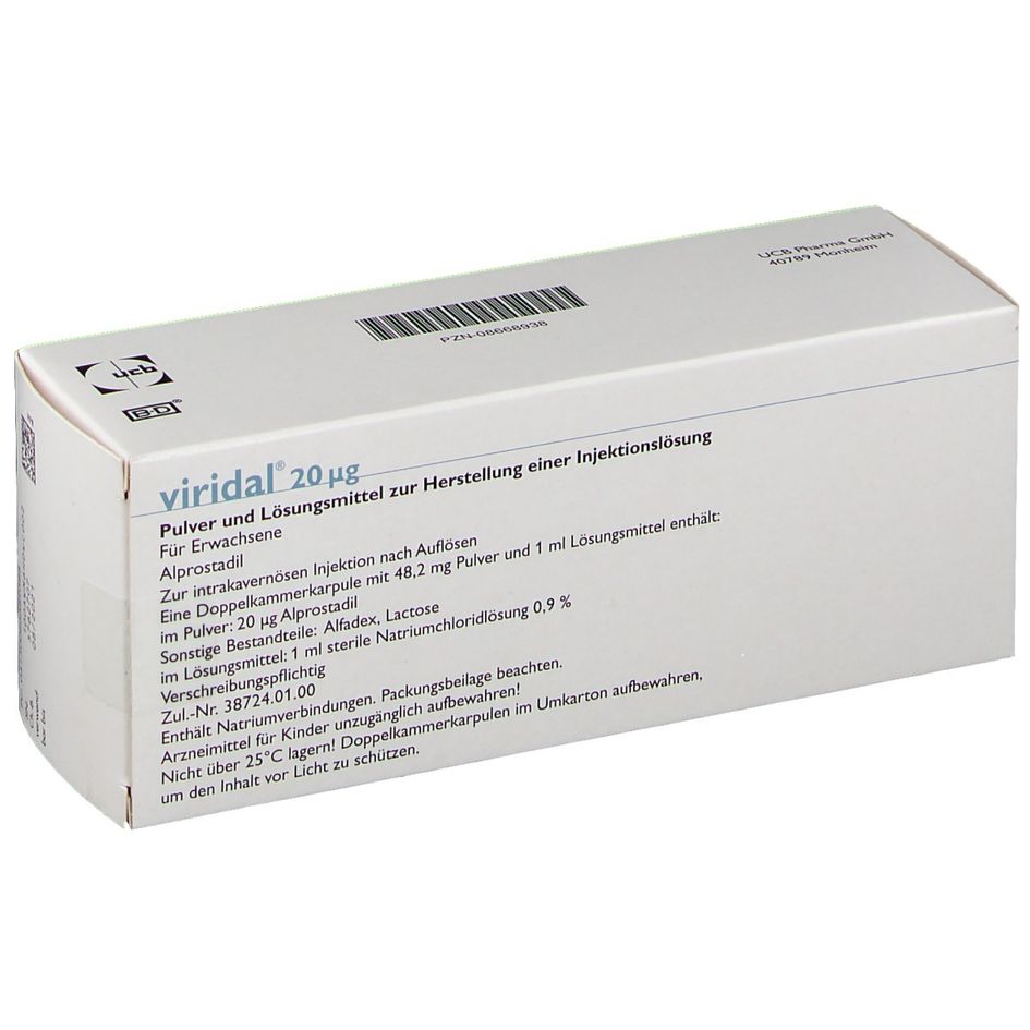 Viridal 20 mcg Starter Set Applik.+ 2 Karpulen 1 St - shop-apotheke.com