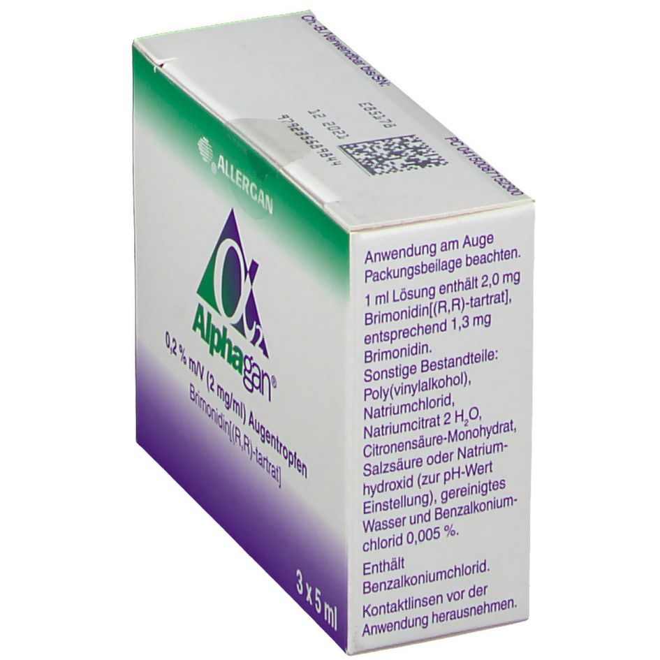 Alphagan® 2 mg/ml 3x5 ml - shop-apotheke.com