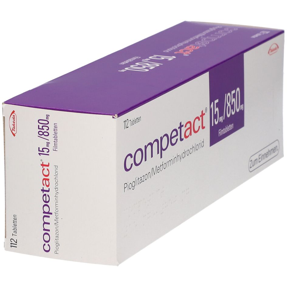 COMPETACT 15 mg/850 mg Filmtabletten 112 St - shop-apotheke.com