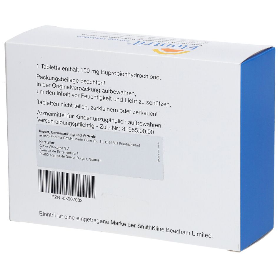 Elontril 150 mg 3x30 St - shop-apotheke.com