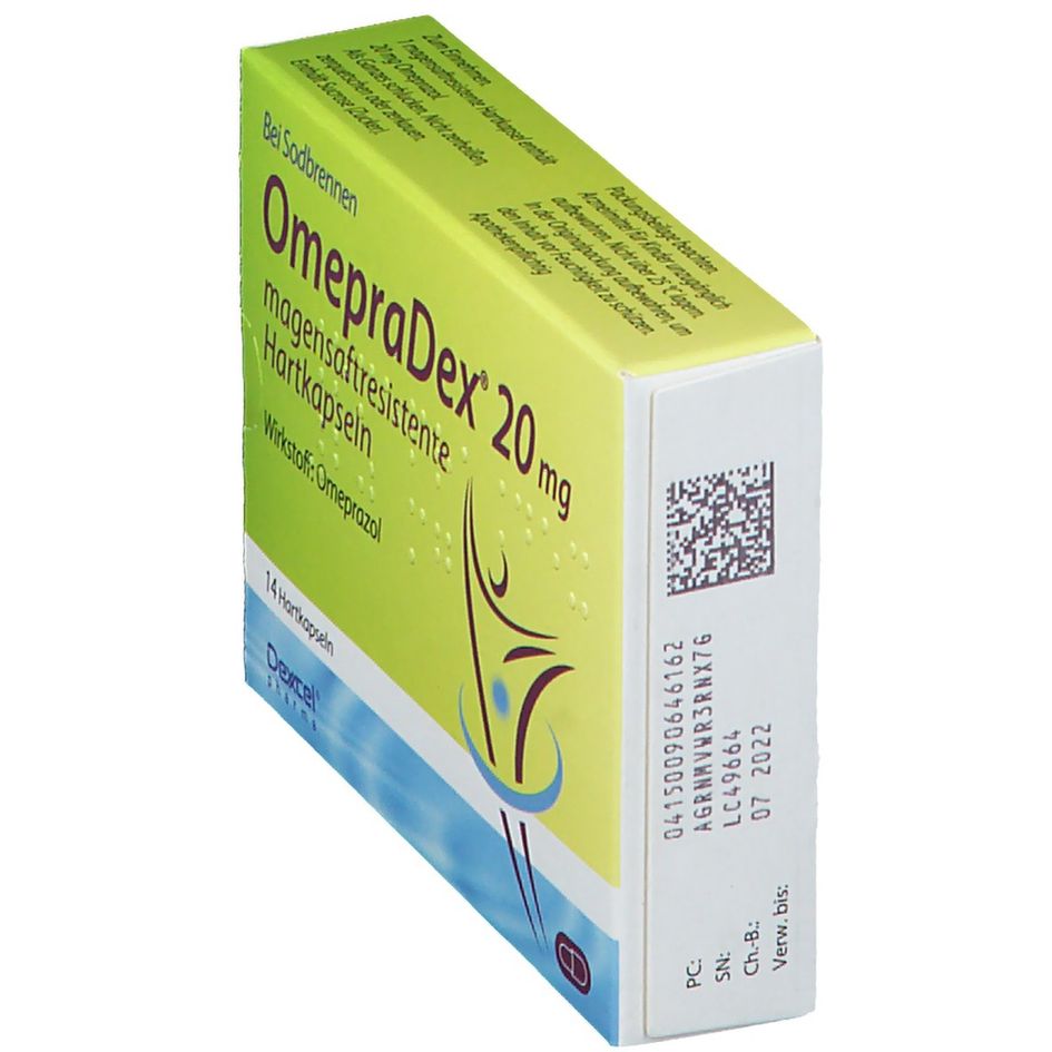 OmepraDex 20 mg 14 St - shop-apotheke.com