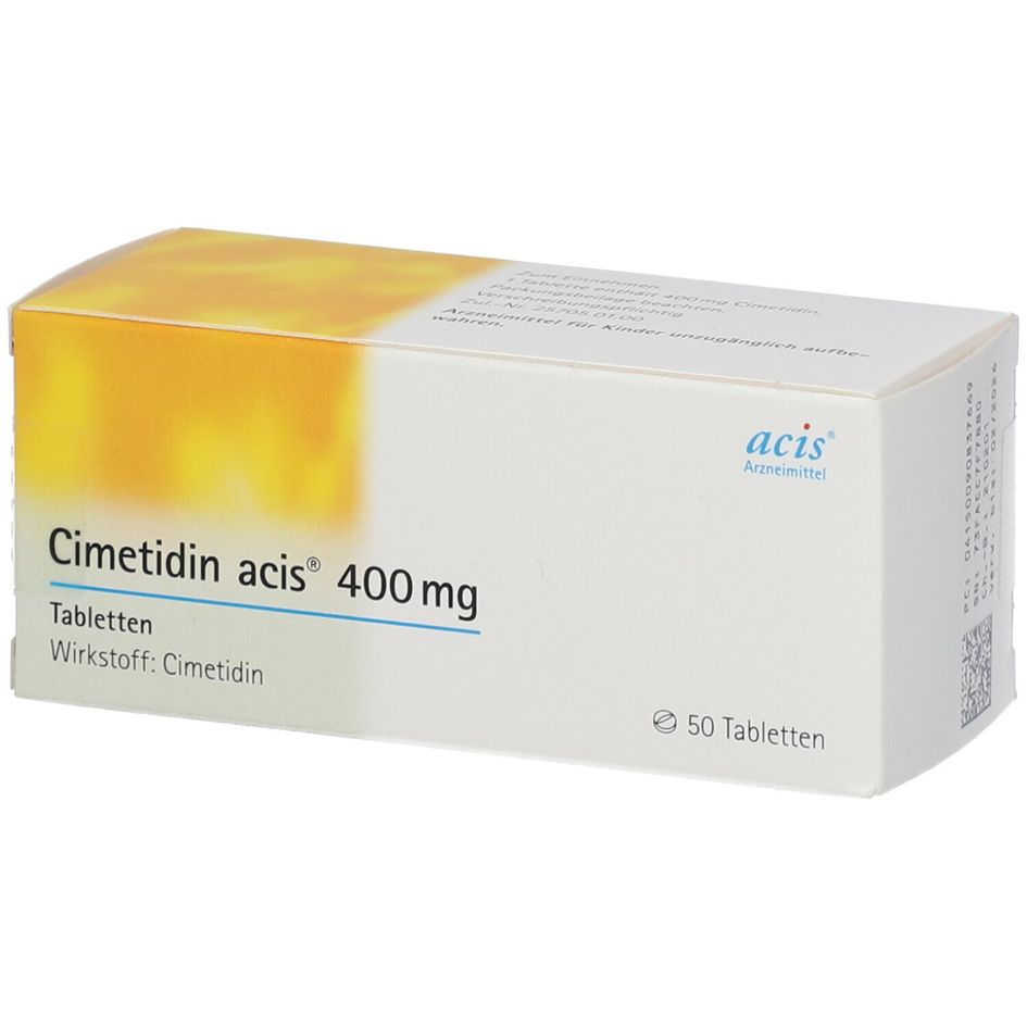 Cimetidin acis® 400 mg 50 St - shop-apotheke.com