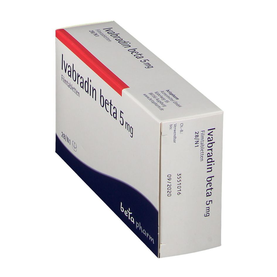 Ivabradin beta 5 mg 28 St - shop-apotheke.com