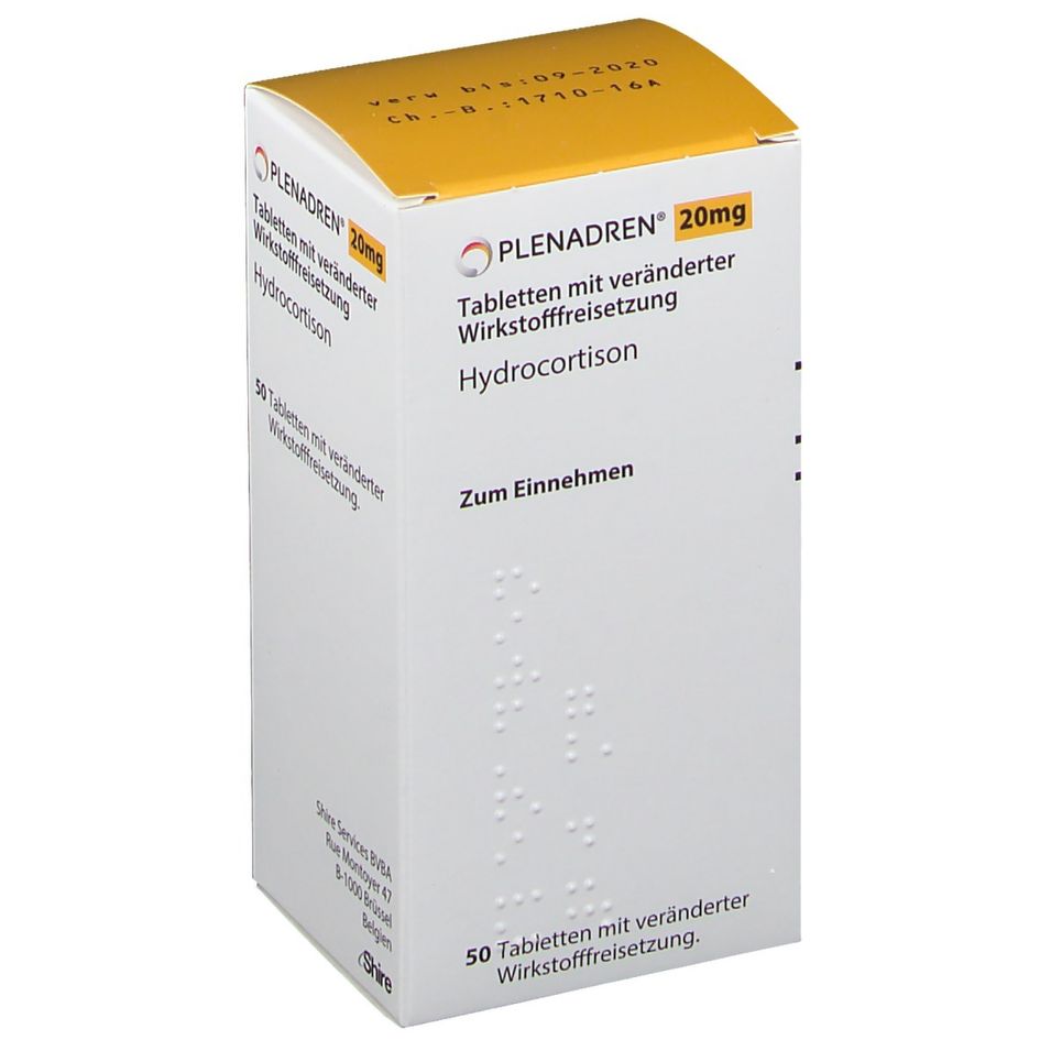 Plenadren® 20 mg 50 St - shop-apotheke.com