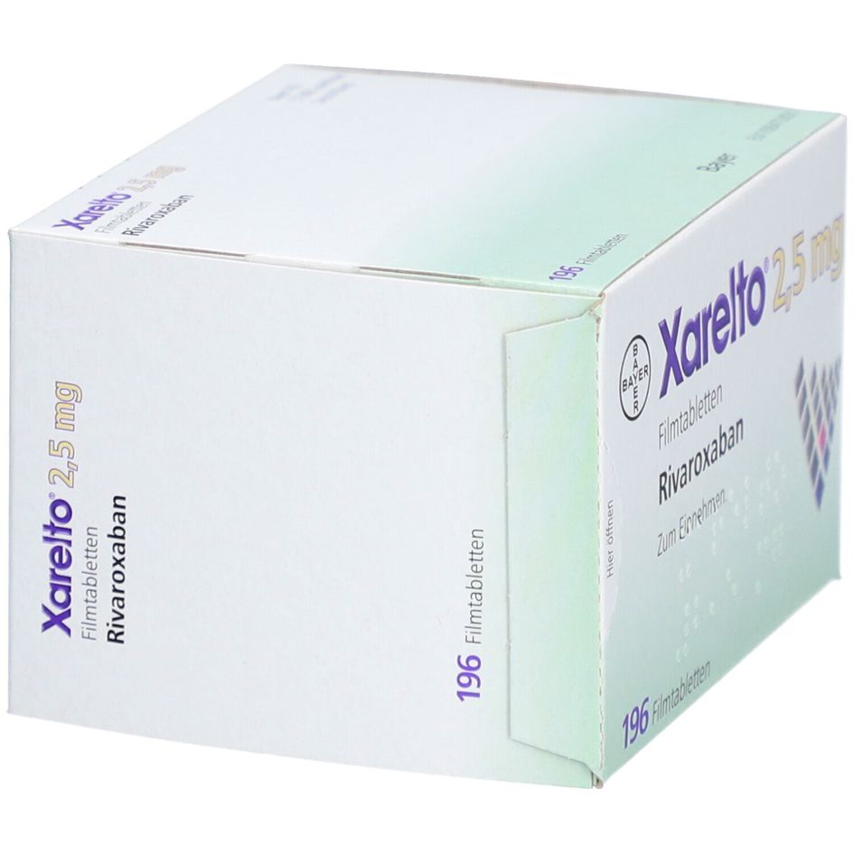 Xarelto® 2,5 mg 1x196 St - shop-apotheke.com