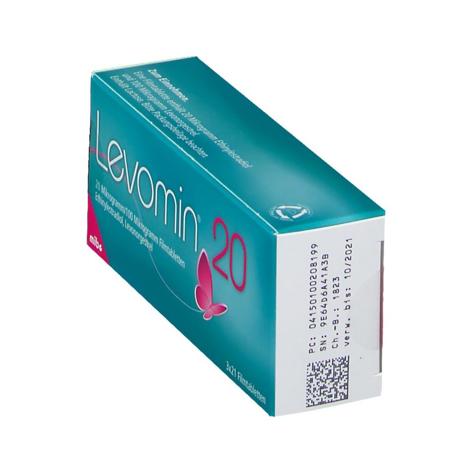 Levomin 20 20 µg/100 µg 3x21 St - shop-apotheke.com