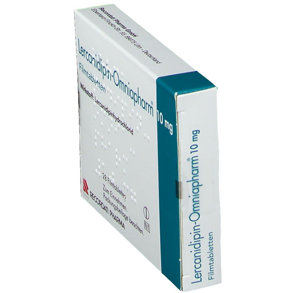 Lercanidipin-Omniapharm® 10 mg 28 St - shop-apotheke.com