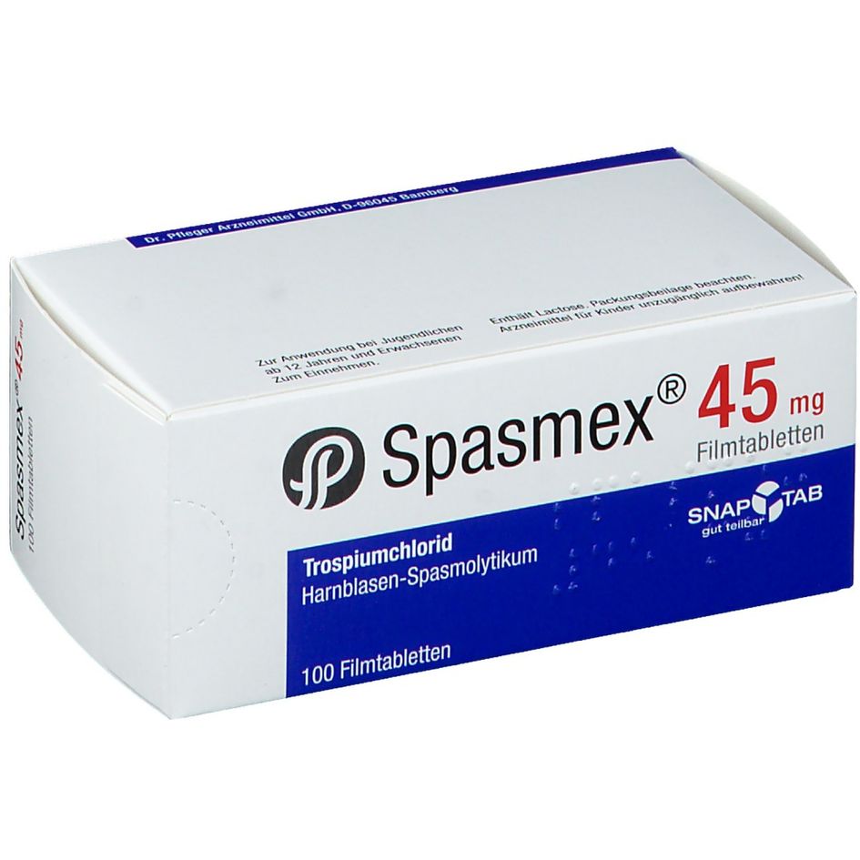 Spasmex® 45 mg 100 St - shop-apotheke.com