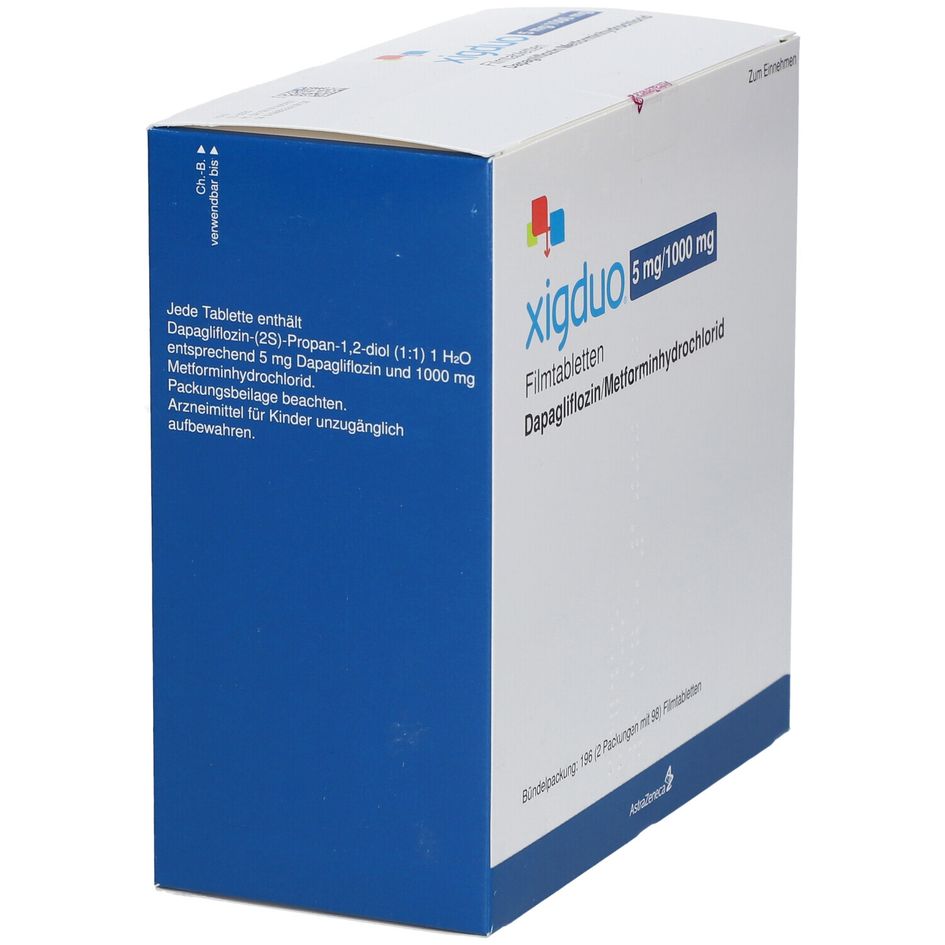 Xigduo® 5 mg/1000 mg 196 St - shop-apotheke.com