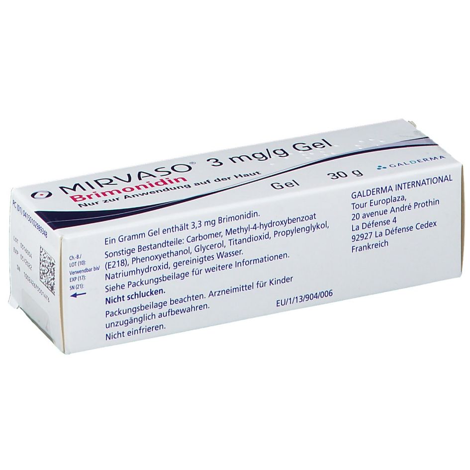 MIRVASO® 3 mg/g Gel 30 g - shop-apotheke.com