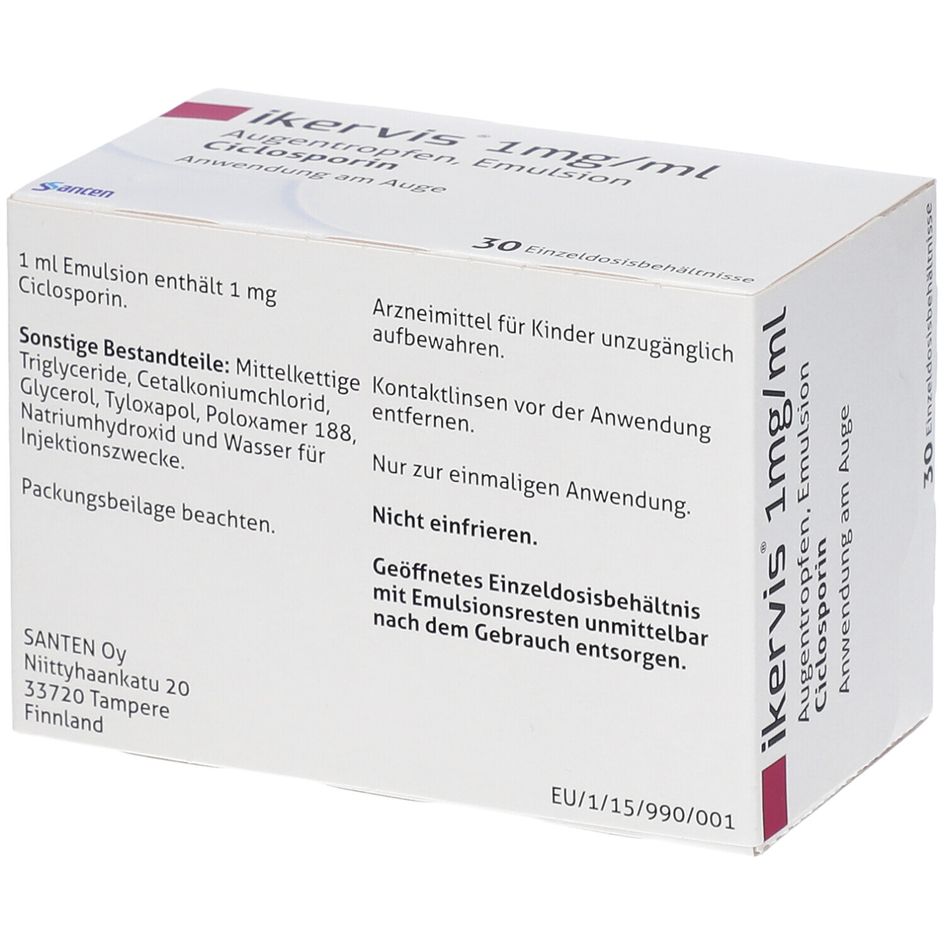 ikervis® 1 mg/ml 30x0,3 ml - shop-apotheke.com