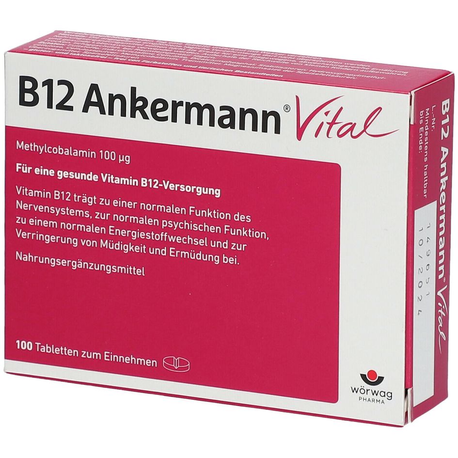 B12 Ankermann® Vital 100 St - shop-apotheke.com