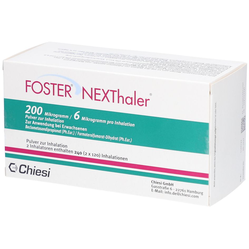 FOSTER® NEXThaler® 200/6 µg 2 St - shop-apotheke.com