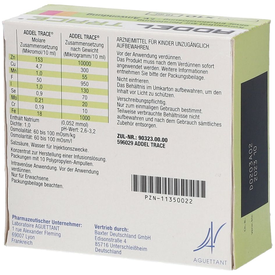 ADDEL TRACE® 10x10 ml - shop-apotheke.com
