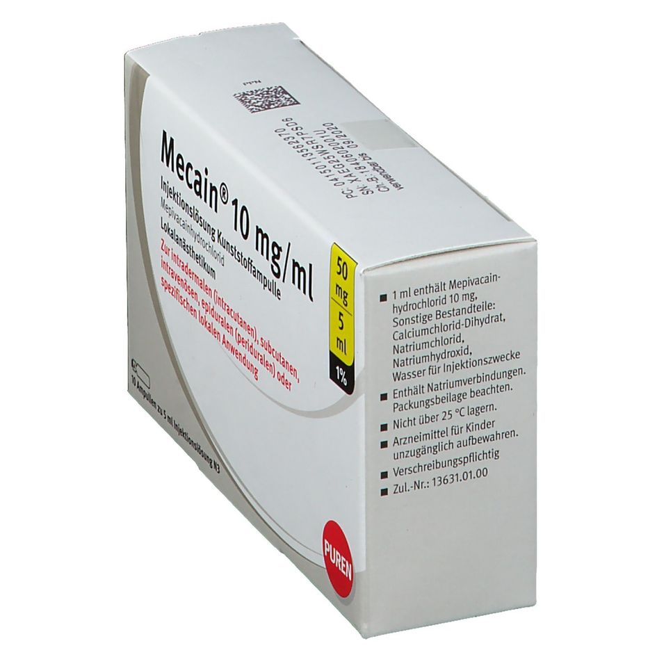 Mecain® 10 mg/ml 10x5 ml - shop-apotheke.com