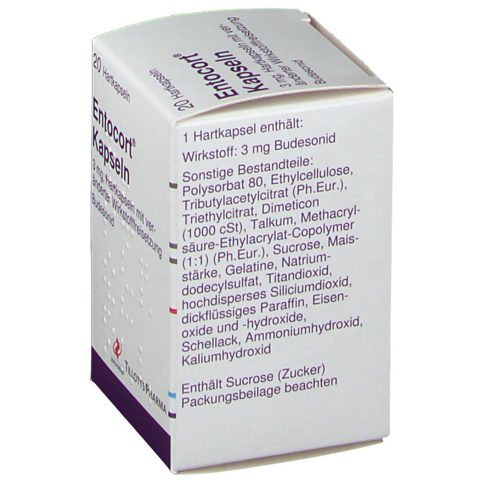 Entocort® 3 mg 20 St - shop-apotheke.com