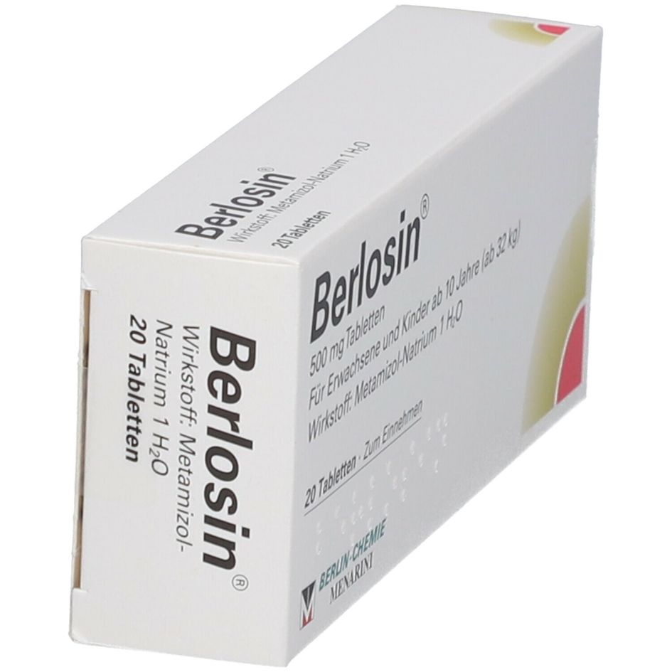 Berlosin® 500 mg 20 St - shop-apotheke.com